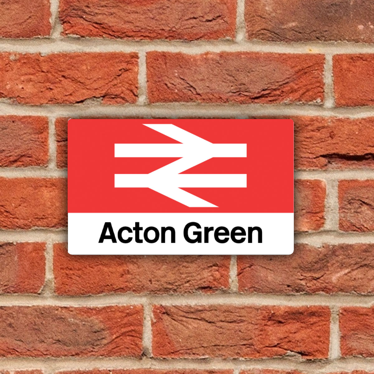 Inspired by Railway Station Signs of the UK Aluminium Street Sign ...