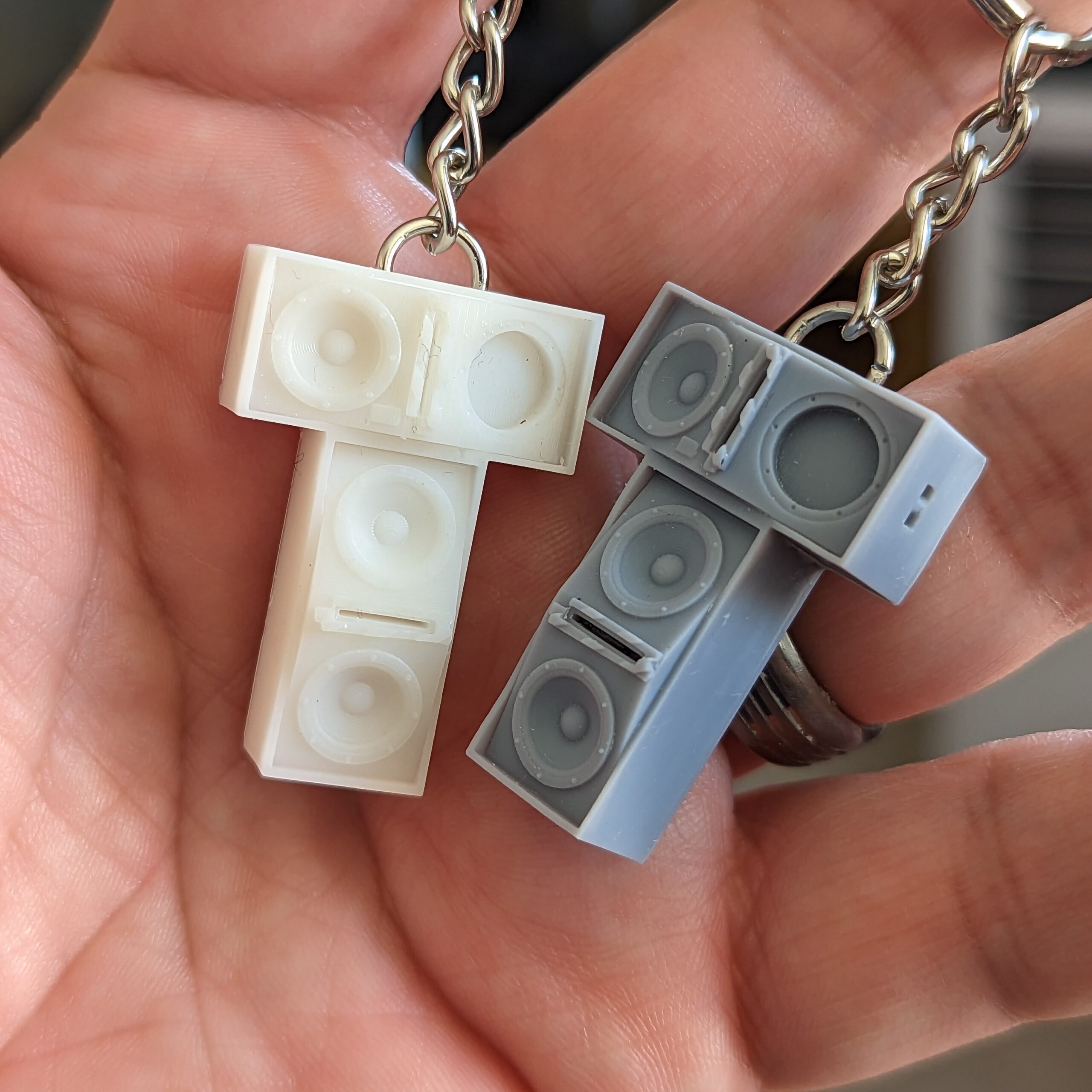 3D Printed Resin KLF Speaker Stack Miniature with Keyring and Link ...